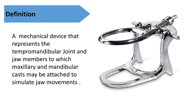 Dental articulators | PPT