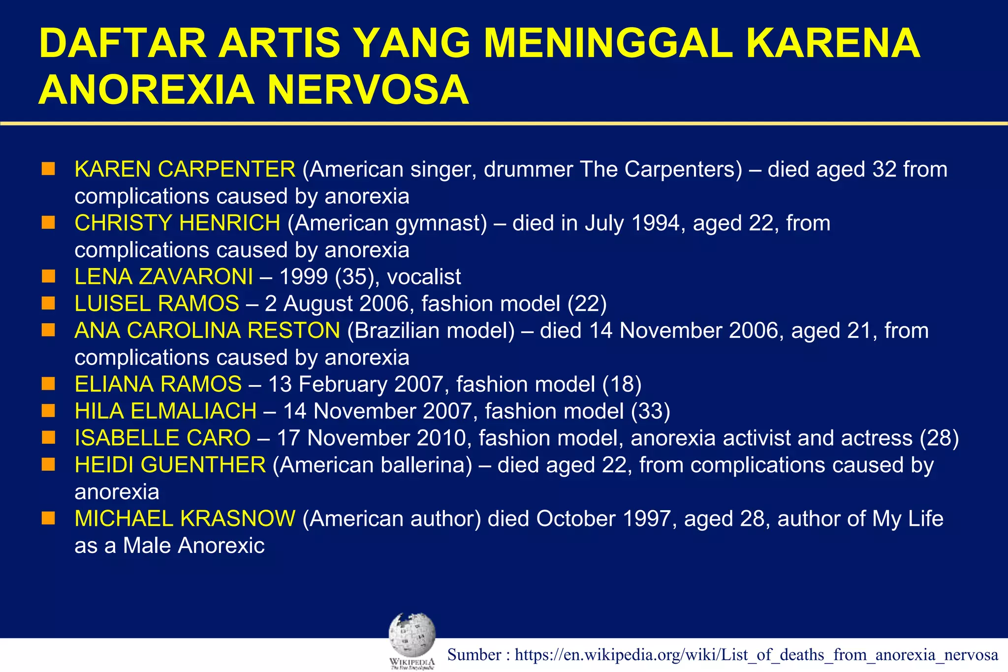 Askep Keluarga dengan Anorexia Nervosa | PPTX