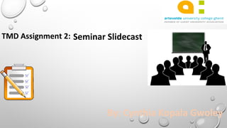Seminar assignment (TMD) | ODP