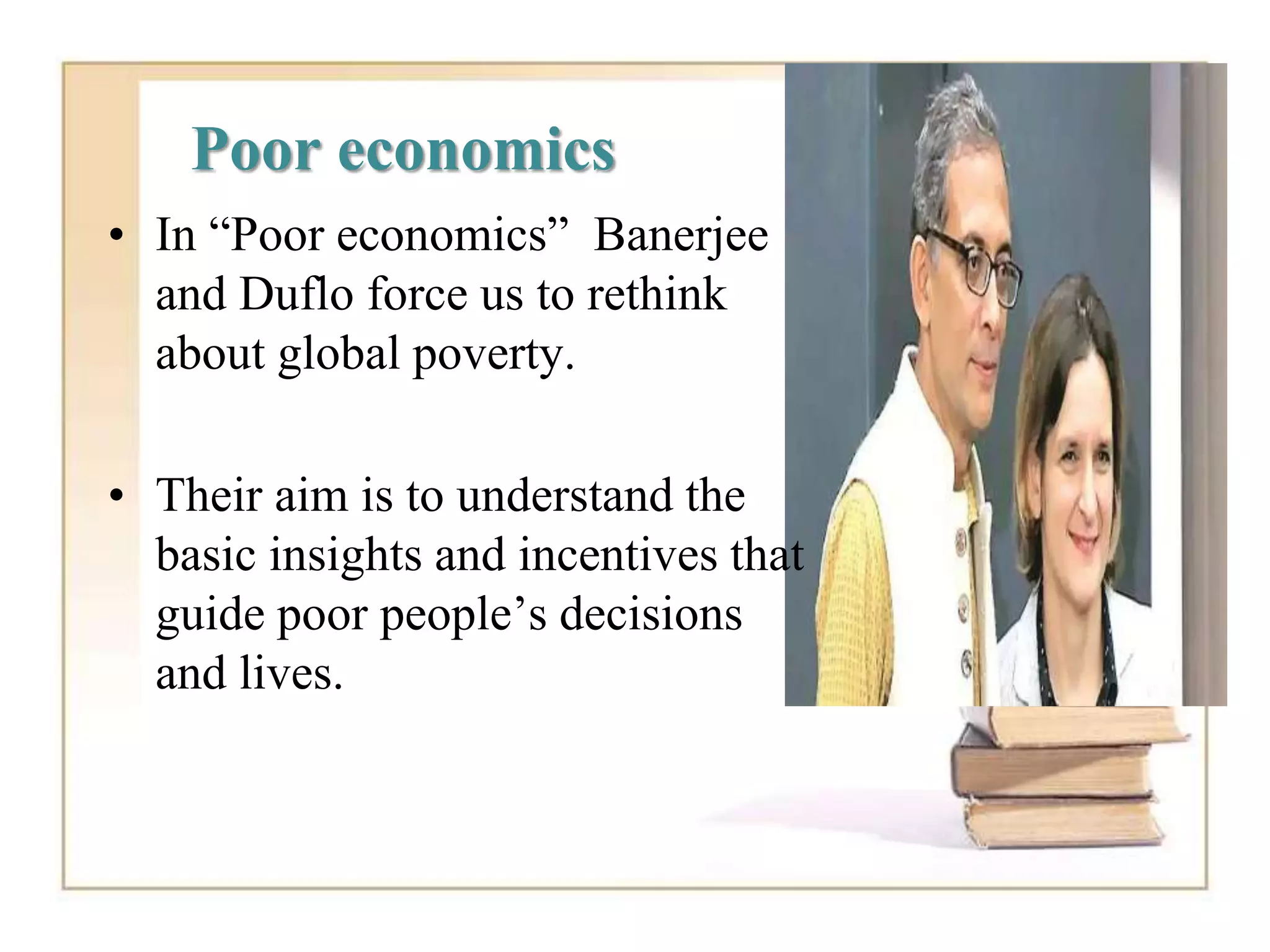 poverty;poor Economics | PPTX