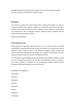Seminar on Bacterial conjunctivitis .docx