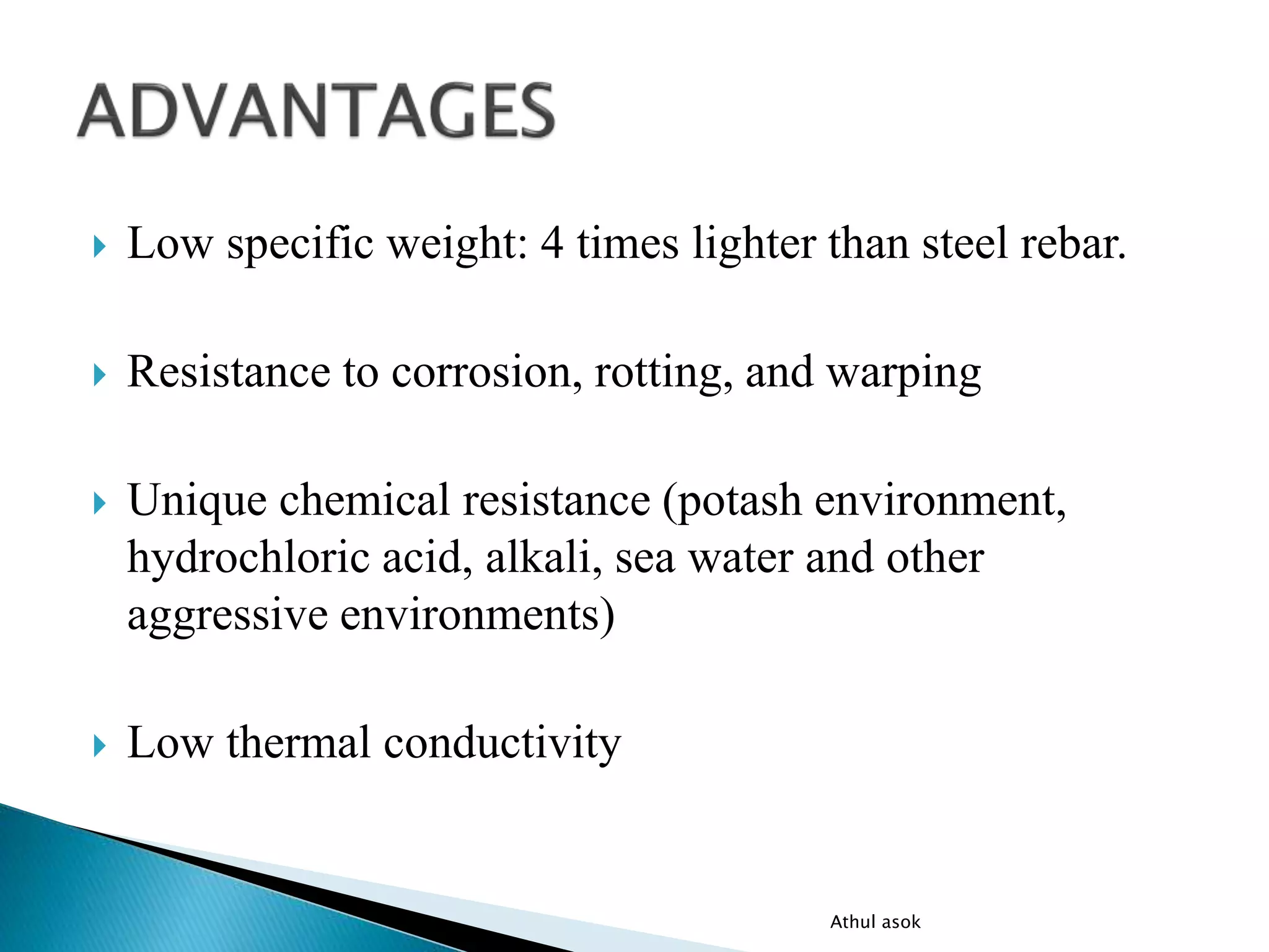 Seminar basalt fiber rebars | PPTX