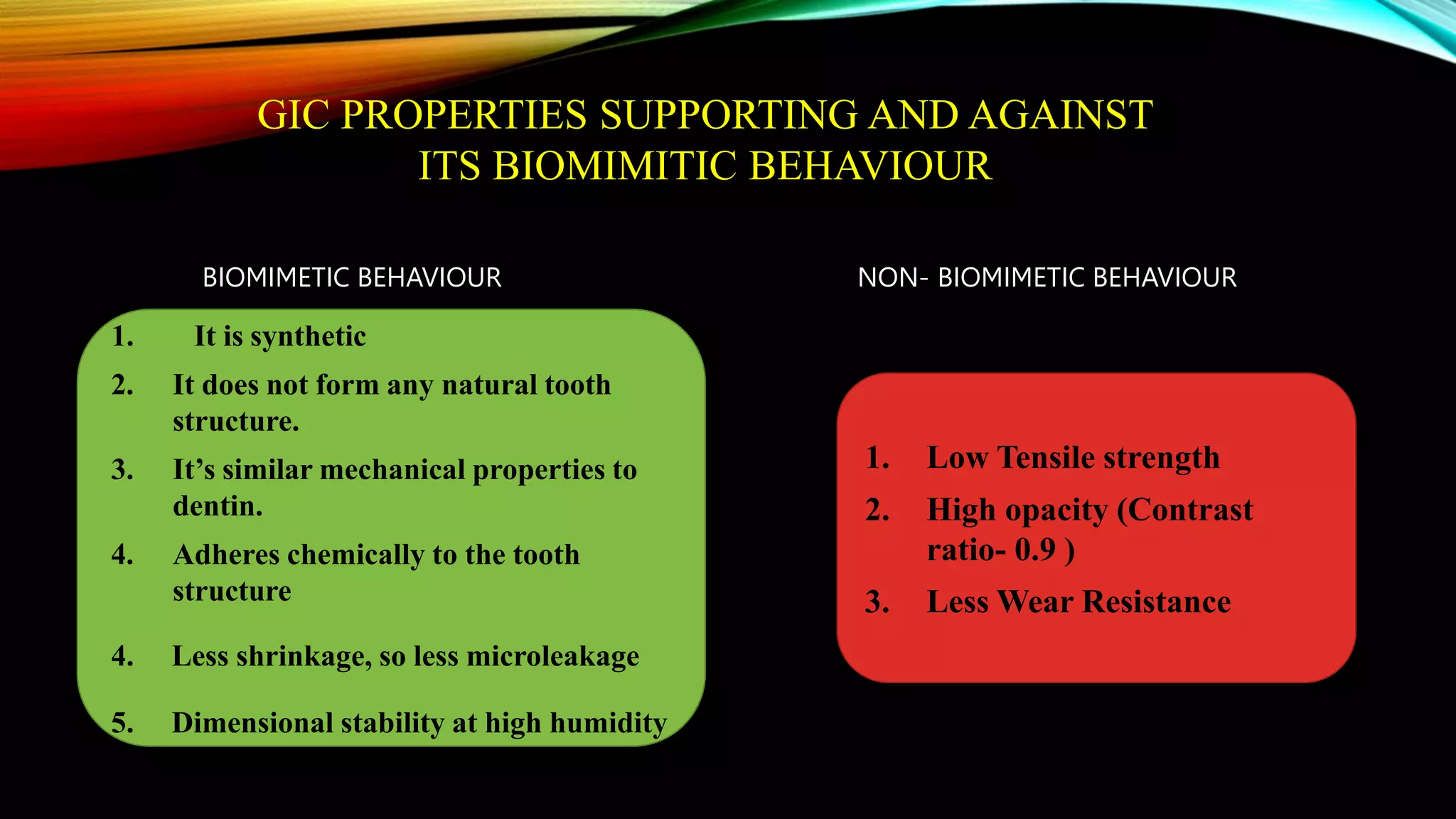 BIOMIMETIC RESTORATIVE MATERIAL | PPTX