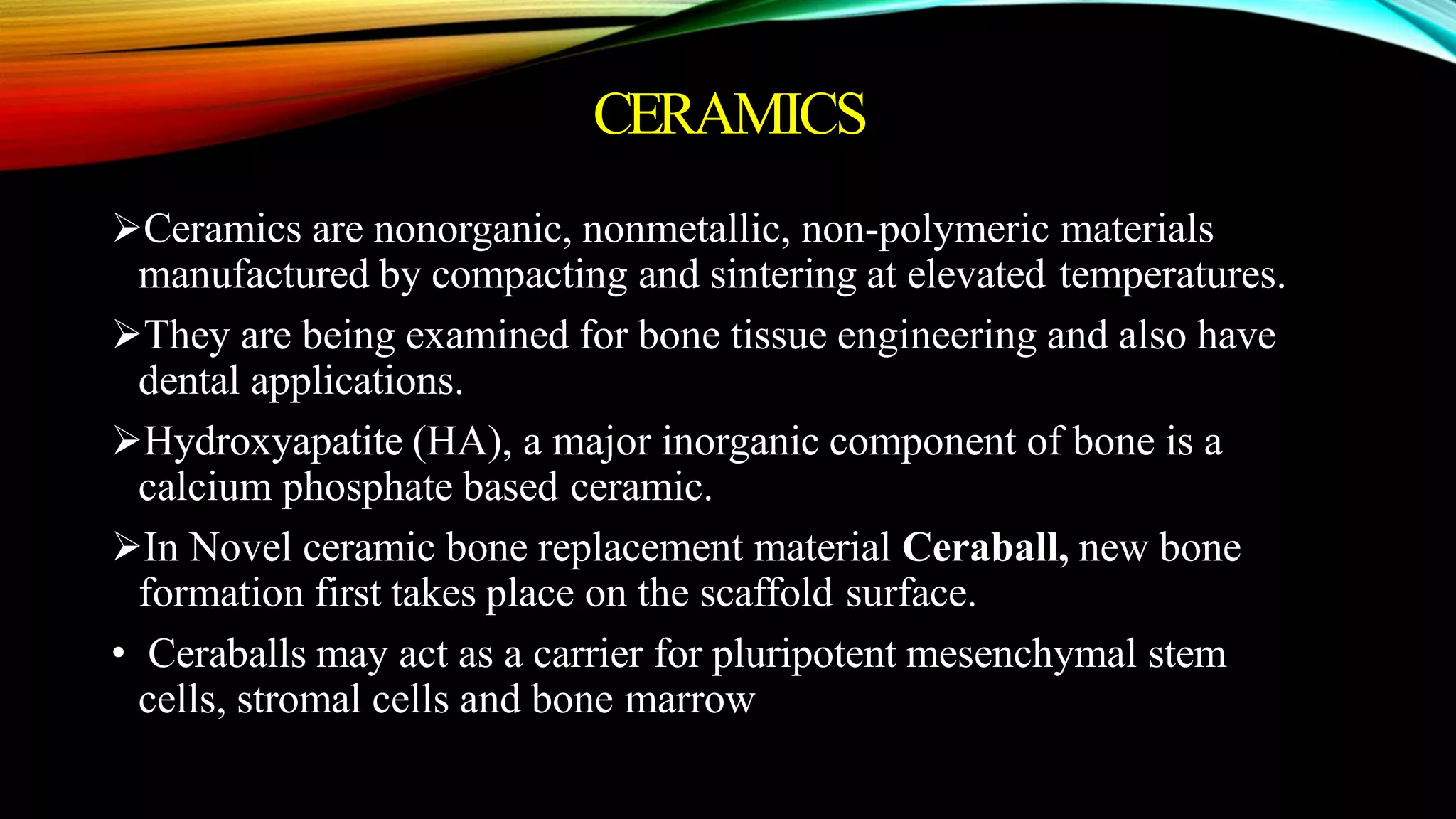 BIOMIMETIC RESTORATIVE MATERIAL | PPTX