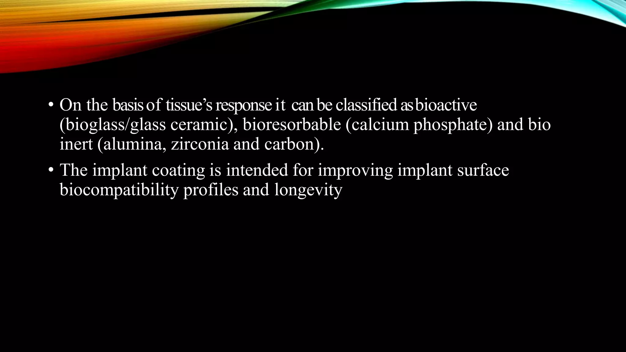 BIOMIMETIC RESTORATIVE MATERIAL | PPTX