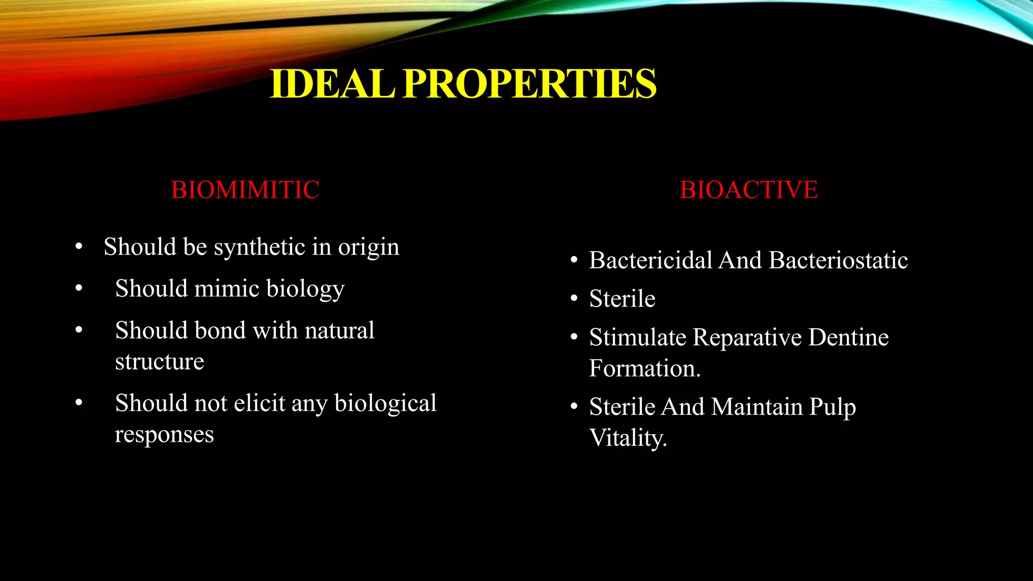 BIOMIMETIC RESTORATIVE MATERIAL | PPTX