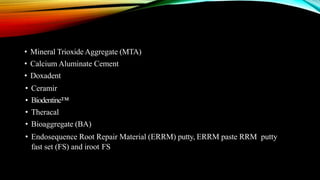 BIOMIMETIC RESTORATIVE MATERIAL | PPTX