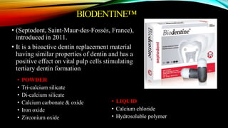 BIOMIMETIC RESTORATIVE MATERIAL | PPTX