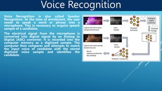 SEMINAR_BIOMETRIC of hand fingerprint,voice bsed biometric ,eye based biometric | PPT