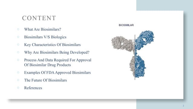 General overview on Biosimilars Drug Products | PPT
