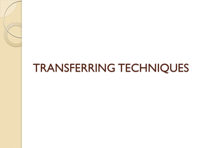 body mechanics and transfer techniques | PDF