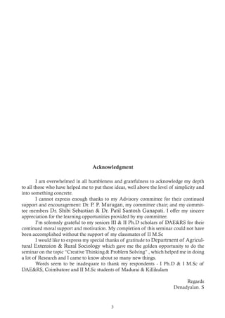 creative thinking & problem solving | PDF