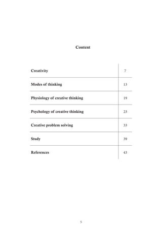 creative thinking & problem solving | PDF