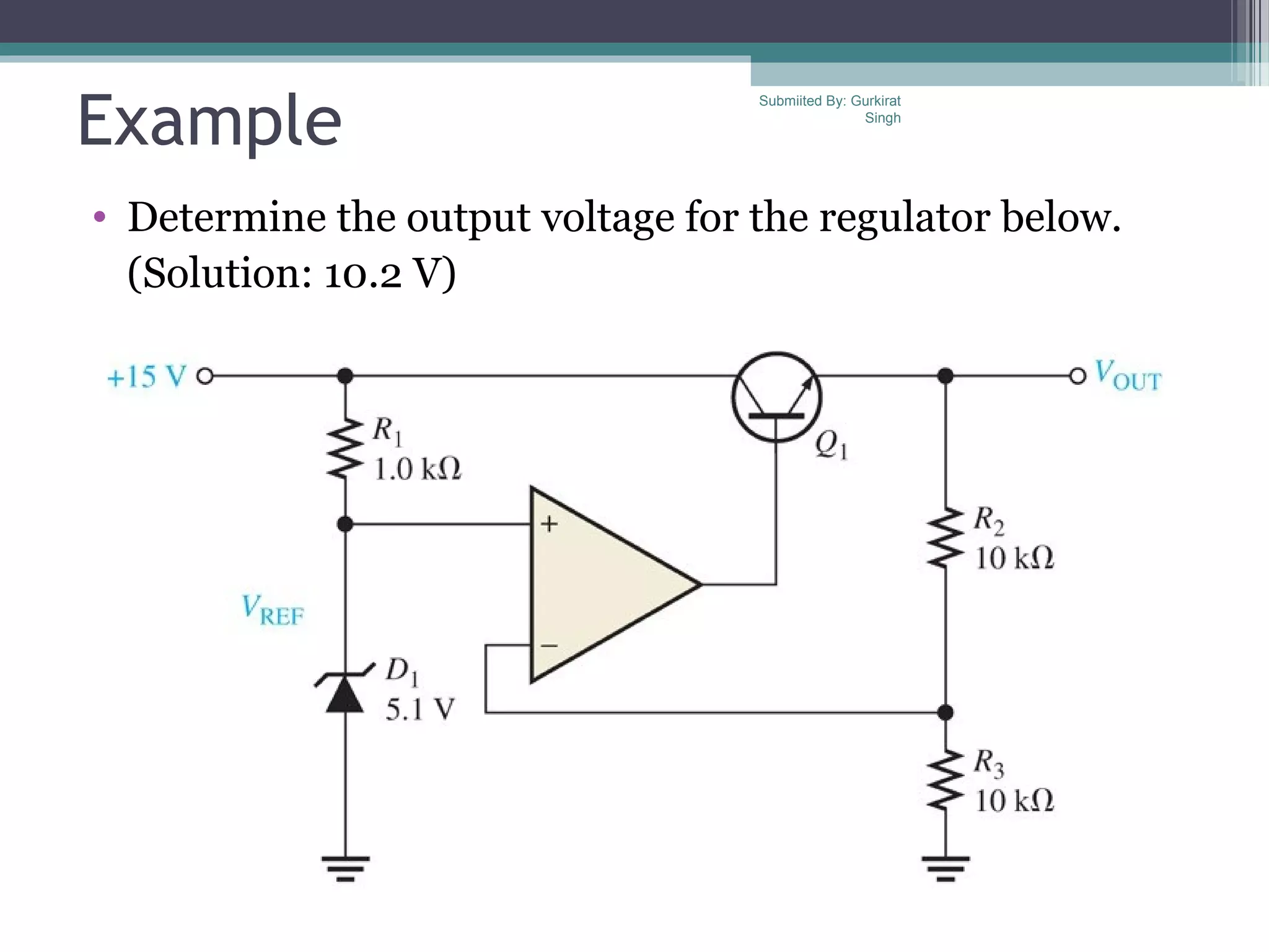 Voltage Regulators ppt | PPT