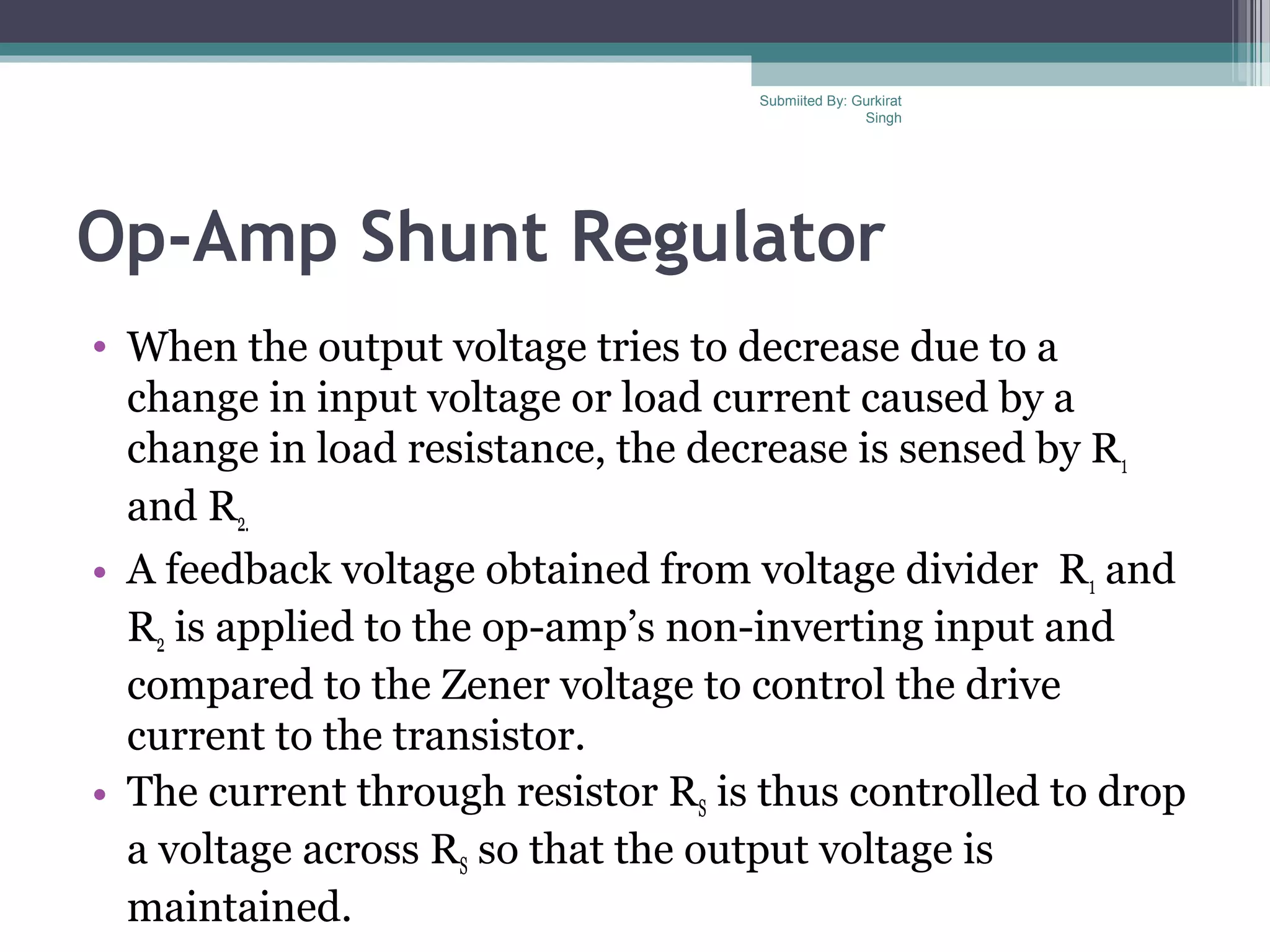 Voltage Regulators ppt | PPT