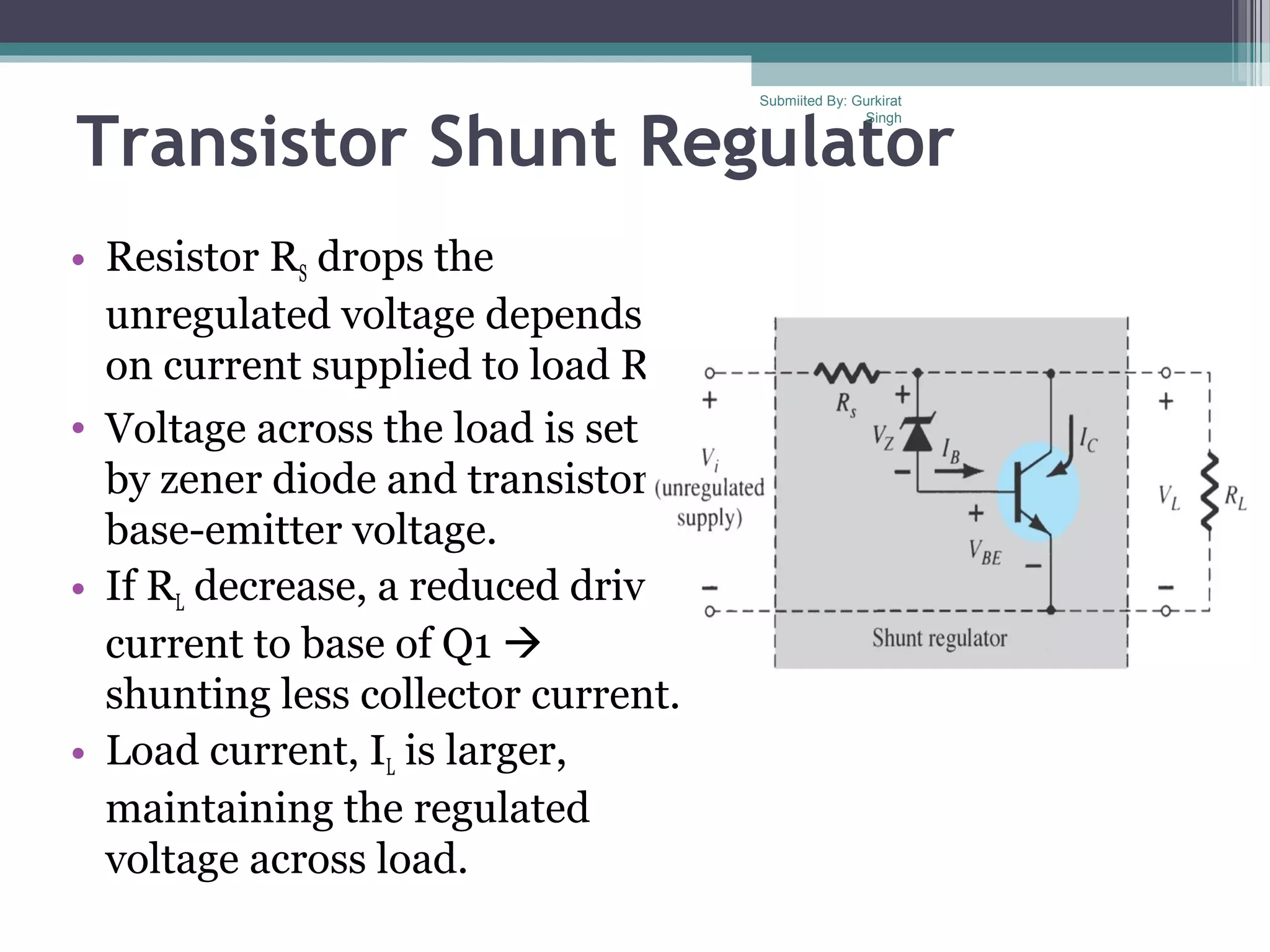 Voltage Regulators ppt | PPT