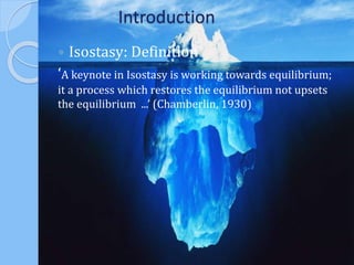 Isostasy and Flexure Of Lithosphere: Estimation Of Effective Elastic ...