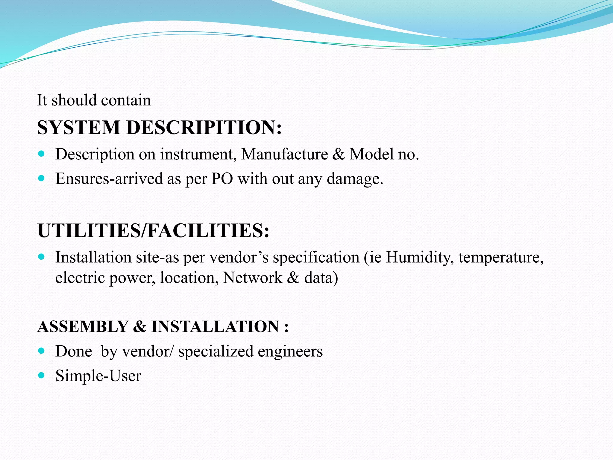 Pharmaceutical validation, Quantification, streamlining, validation masterplan. | PPTX