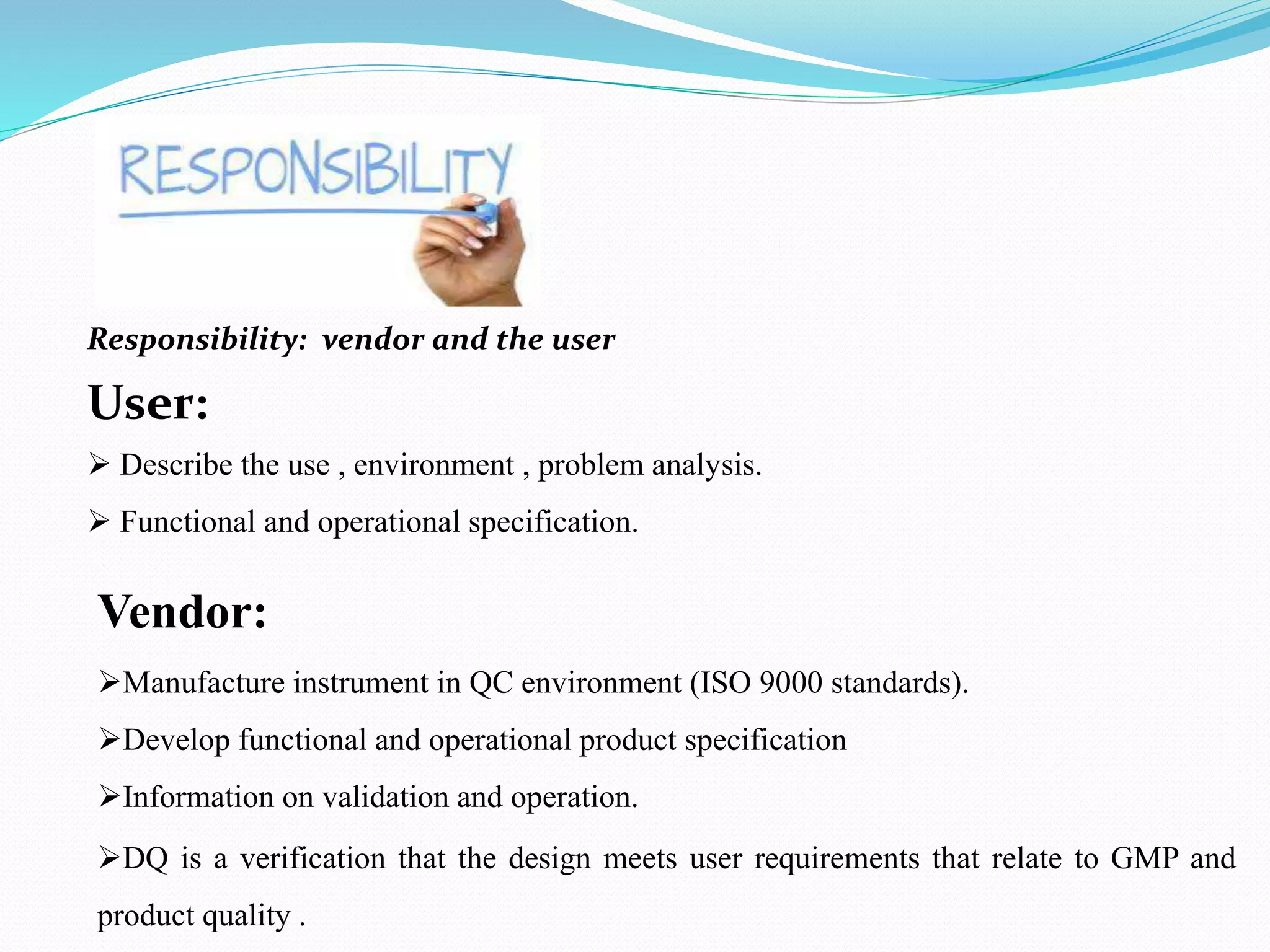 Pharmaceutical validation, Quantification, streamlining, validation masterplan. | PPTX