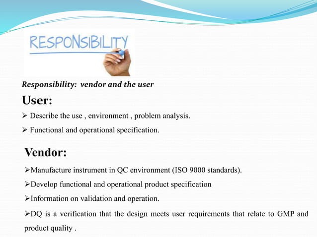 Pharmaceutical validation, Quantification, streamlining, validation ...