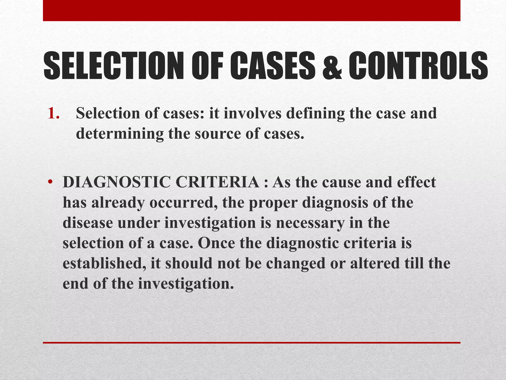 Seminar case control study | PPT