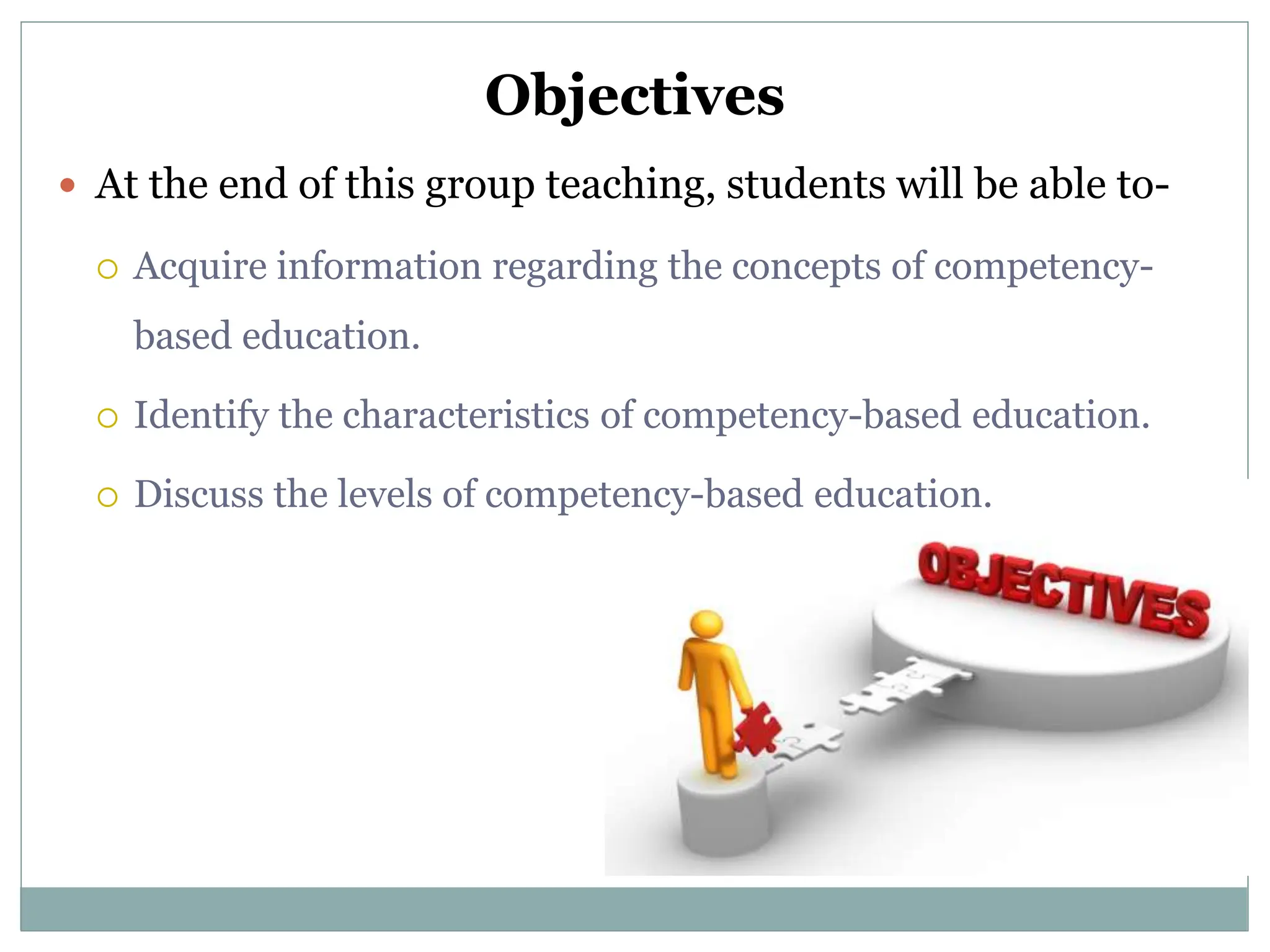 Competency Based Education and its implementation in Nursing profession ...