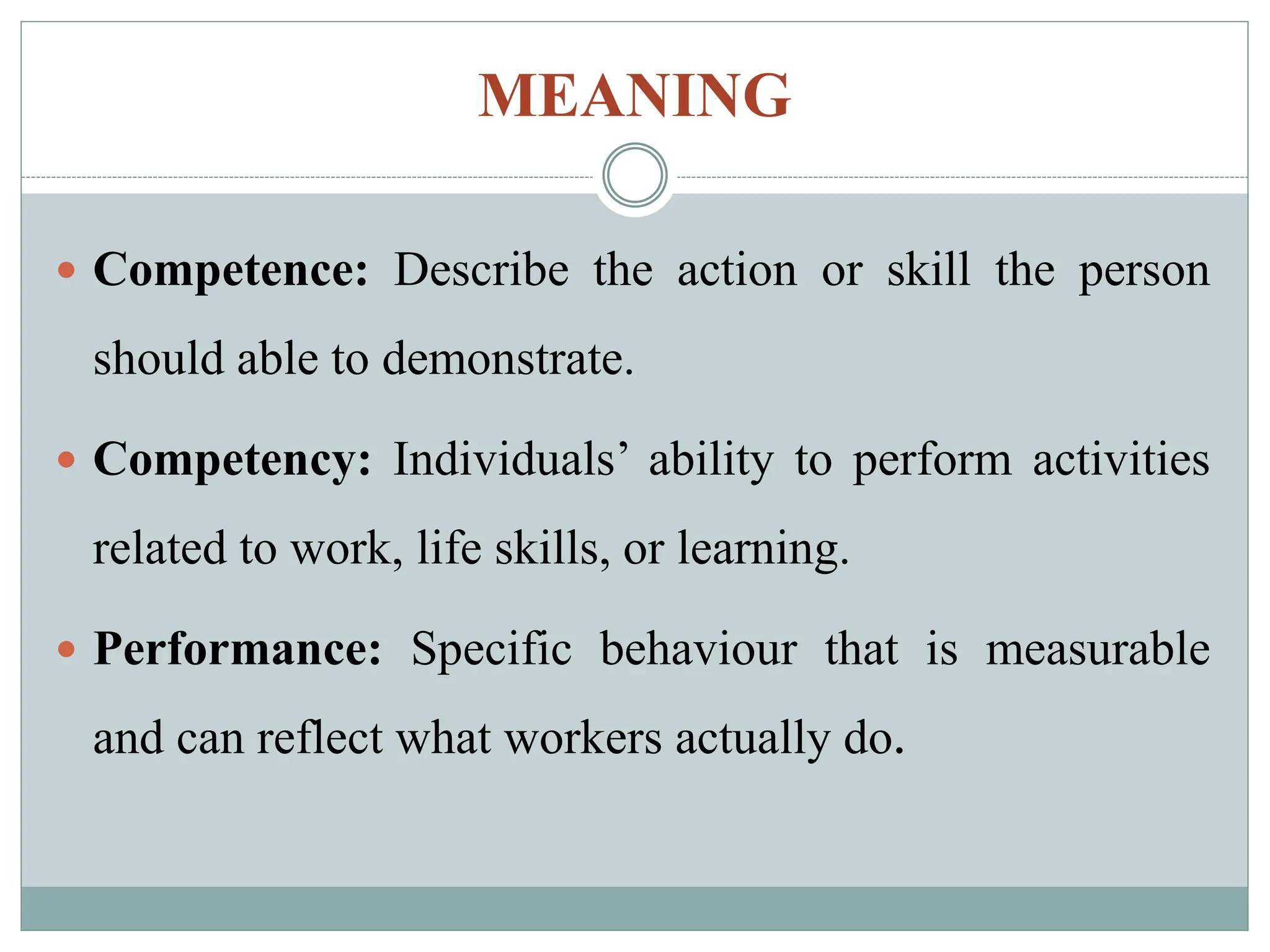 Competency Based Education and its implementation in Nursing profession ...
