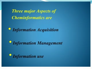cheminformatics | PPTX