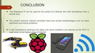 raspberry pi and robots | PPTX | Operating Systems | Computer Software ...