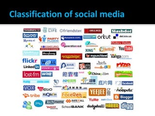 Seminar classifying social media | PPT