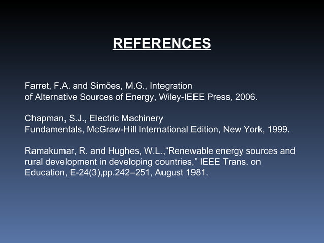 Synchronous or induction generator? better for small scale generation | PPT