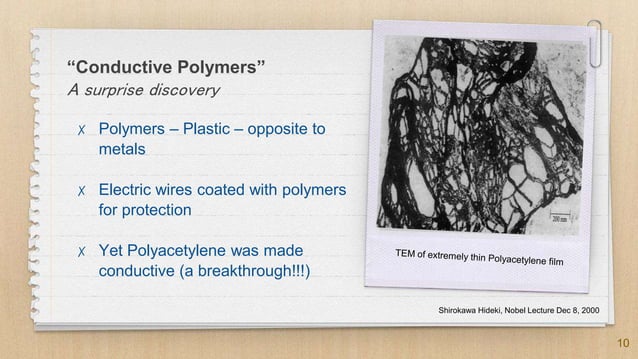 Conducting Polymers | PPTX | Chemistry | Science