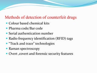Counterfeit medicines | PPTX