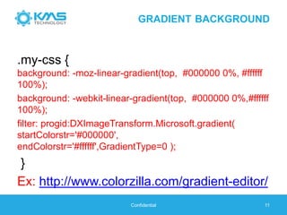 CSS3: Common problems and best practices | PPT
