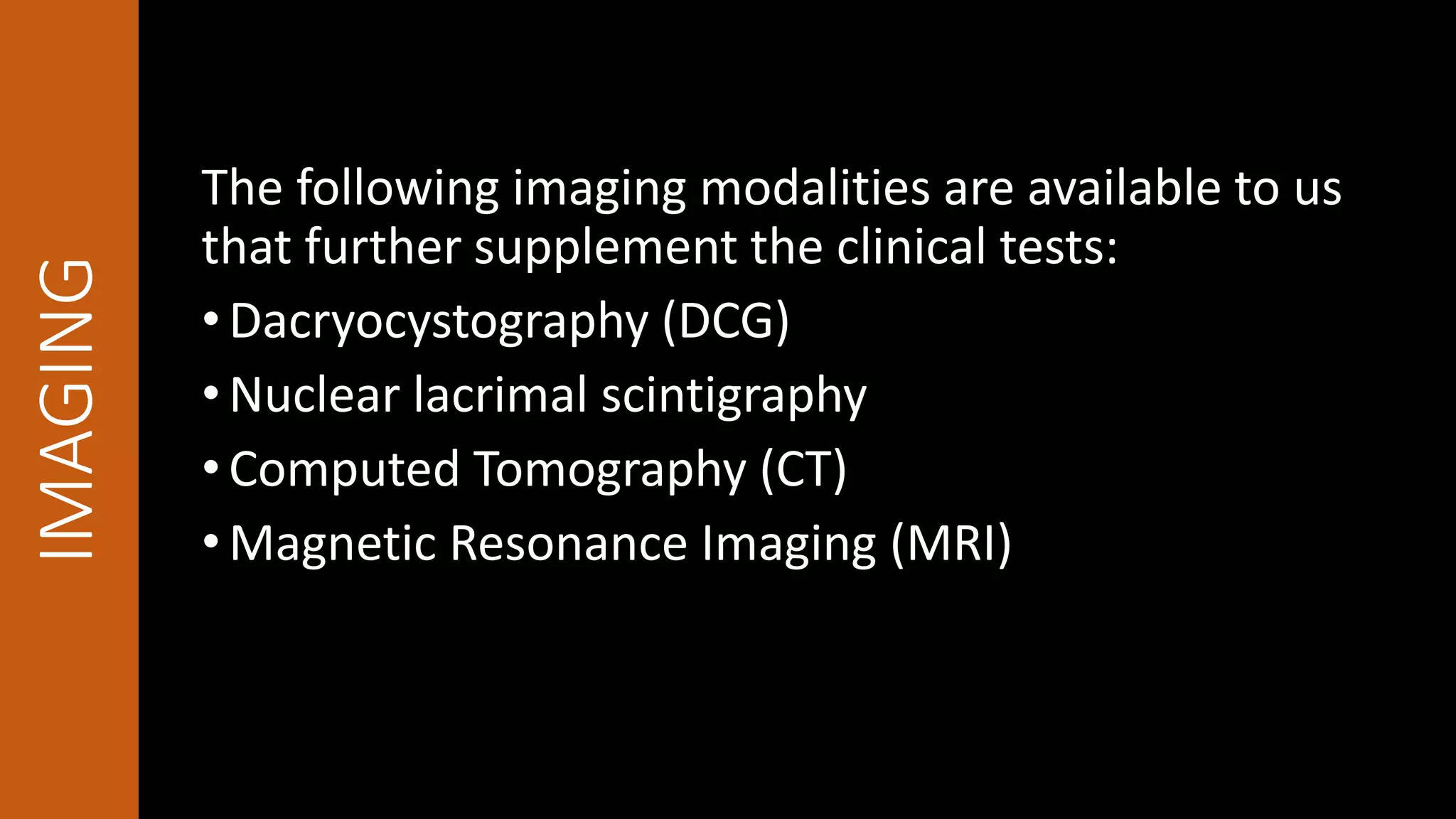 Dacrocystitis: Diagnosis and Management | PPTX