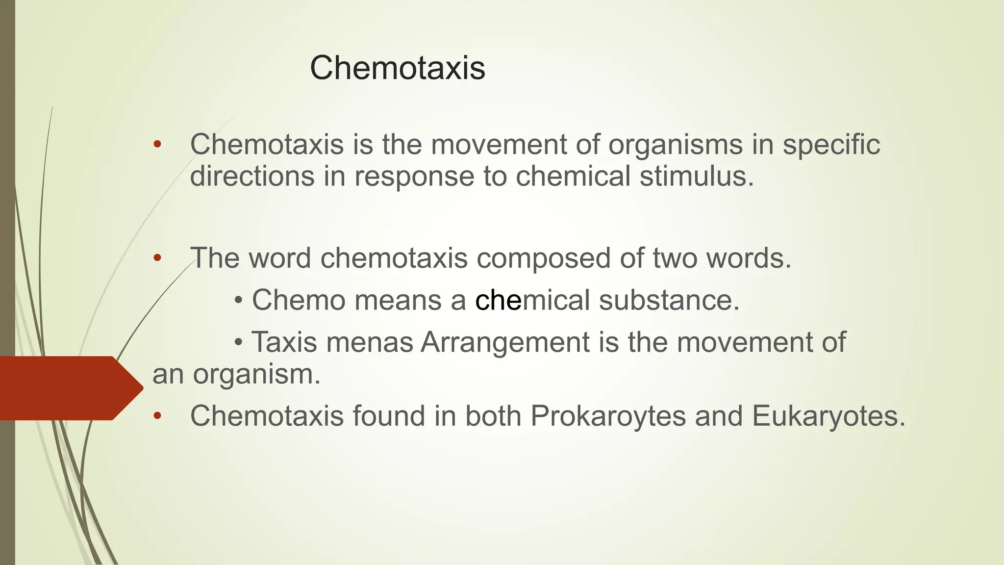 Seminar dhruba som ( chemotaxis and quorum sensing) | PPT