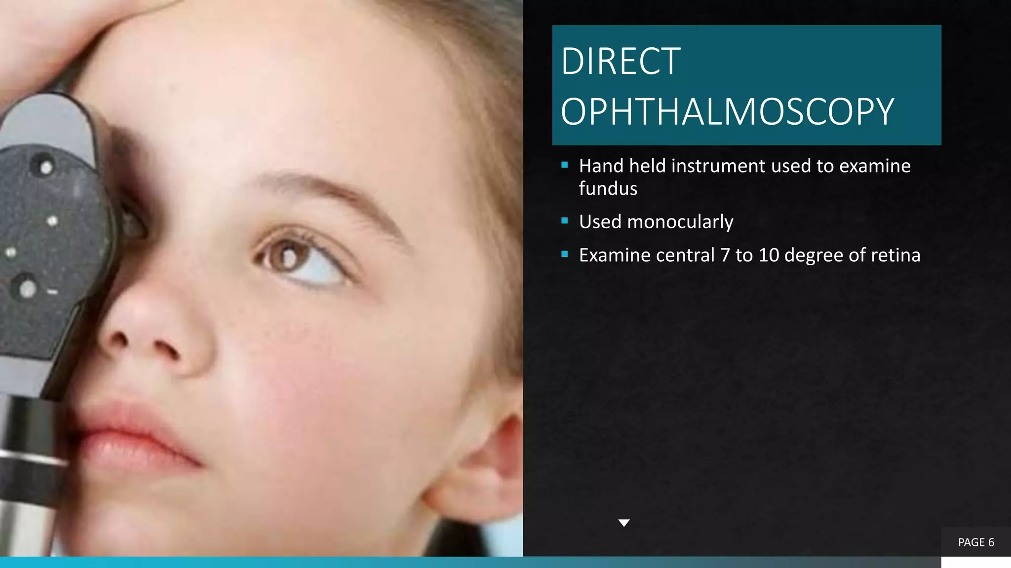Direct ophthalmoscope | PPTX