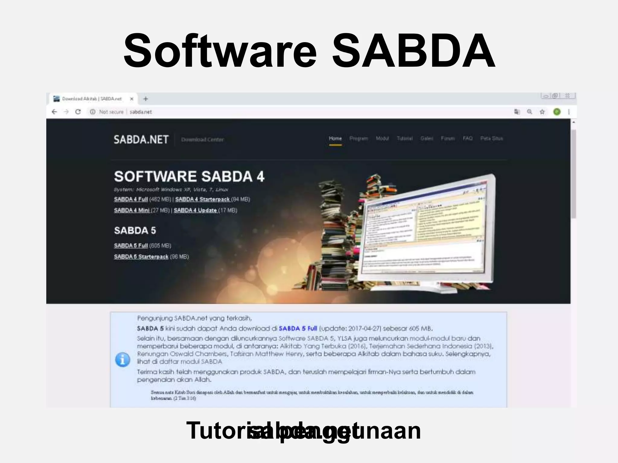 Produk SABDA | PPT