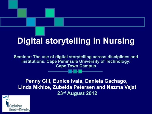 Penny Gill's DST presentation | PPT