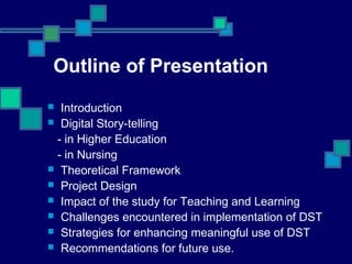 Penny Gill's DST presentation | PPT