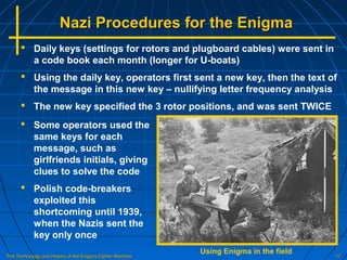 enigma cipher machine | PPT