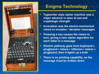 enigma cipher machine | PPT