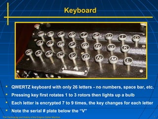 enigma cipher machine | PPT