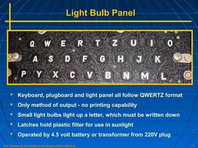enigma cipher machine | PPT | Death, Injury, or Military Conflict ...