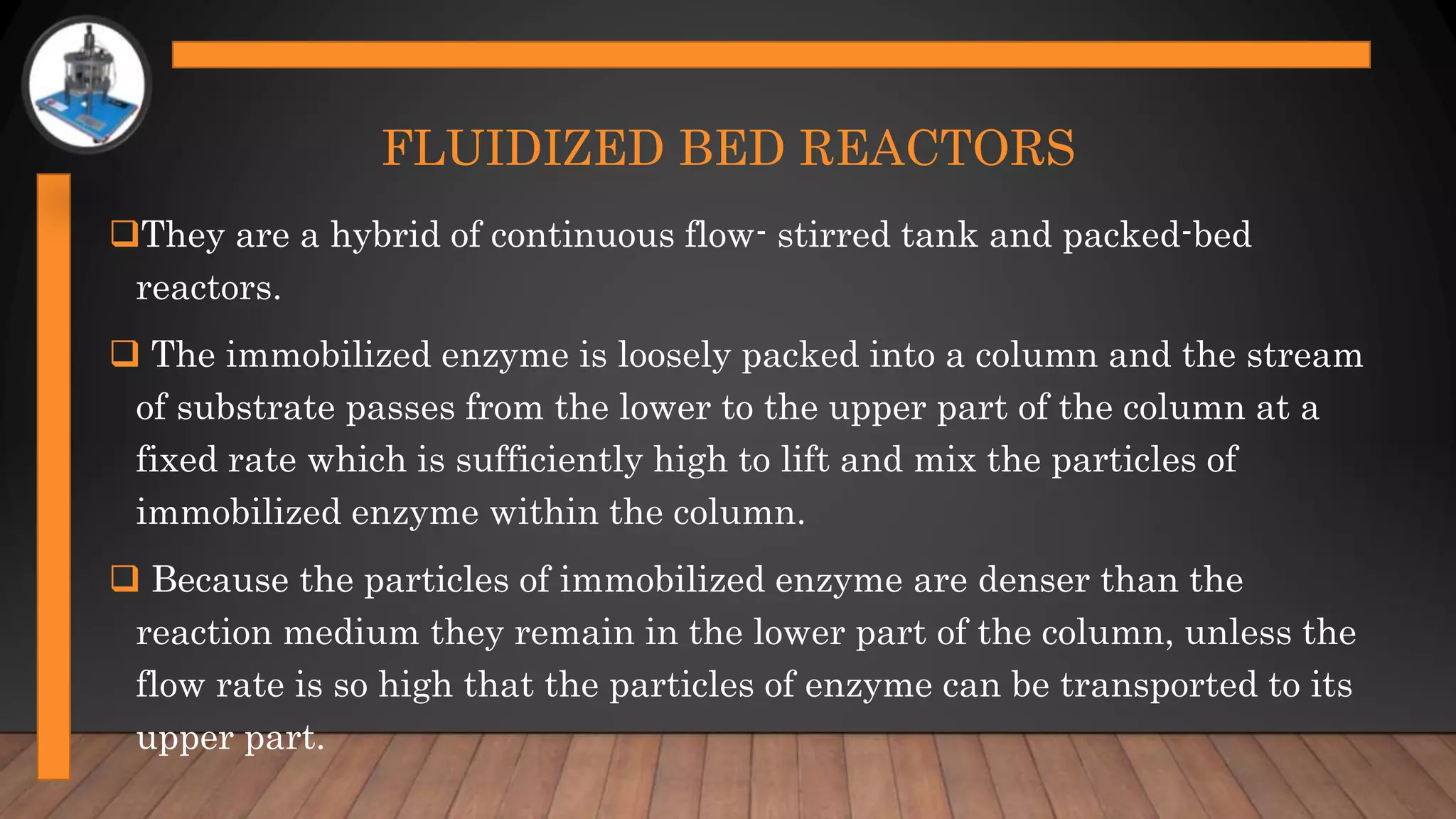 Enzyme reactors | PPTX
