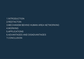 Human area network | PPT
