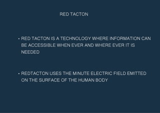 Human area network | PPT