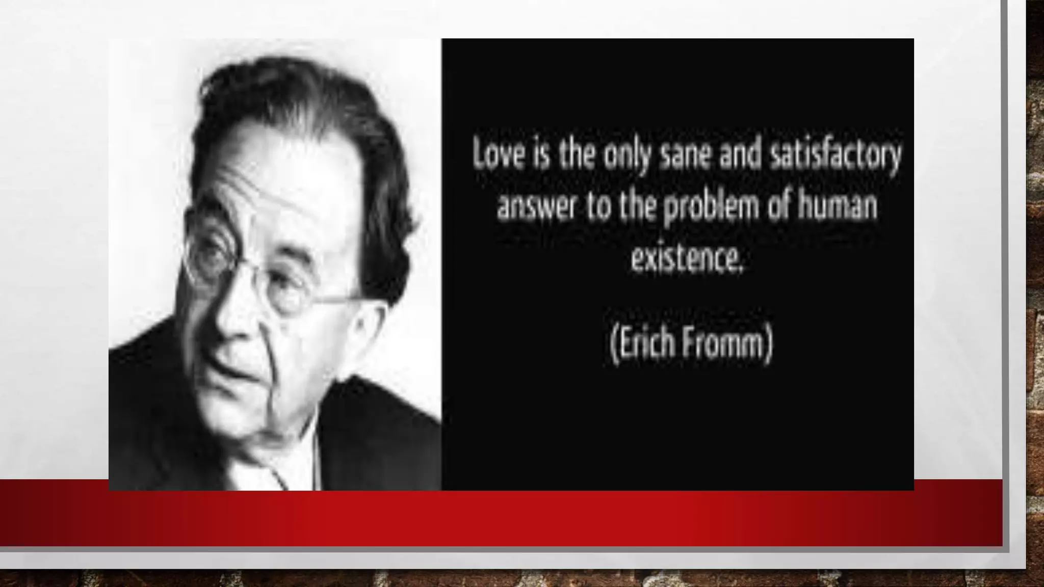 Erich Fromm- FREEDOM OF ESCAPE | PPTX
