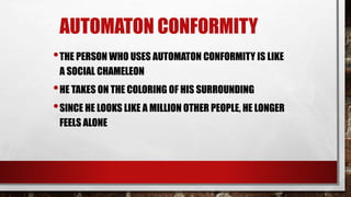 Erich Fromm- FREEDOM OF ESCAPE | PPTX