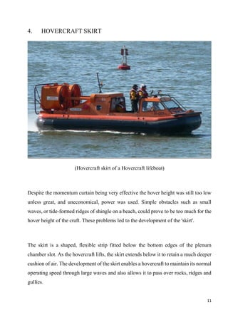 HOVERCRAFT / AIR CAUSHION VEHICAL | PDF
